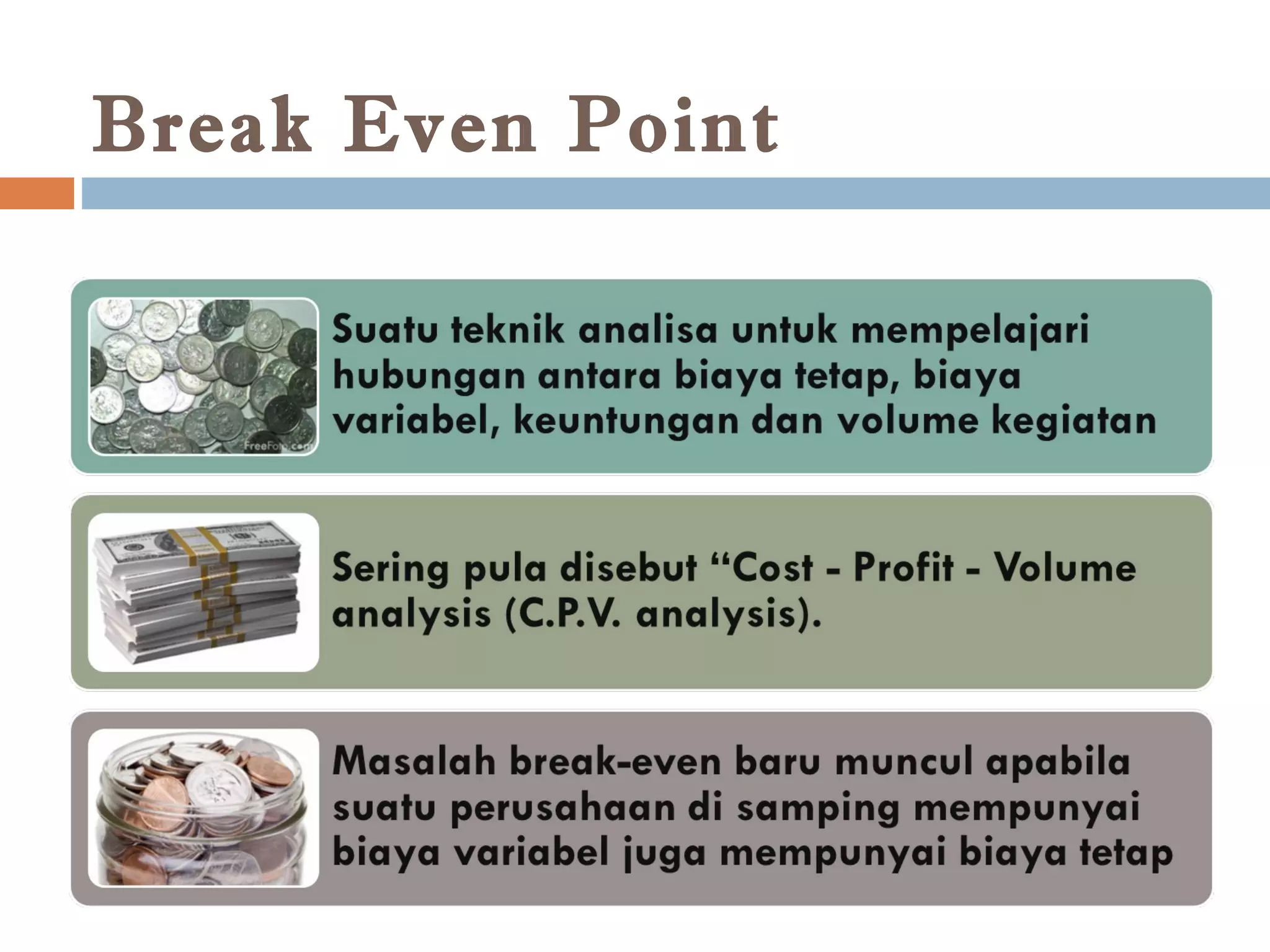 Analisis titik impas | PPT