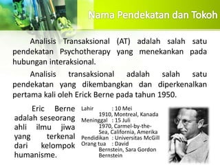 Analisis transaksional | PPTX
