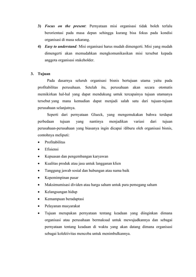 Analisis visi misi pt telkom tbk | PDF