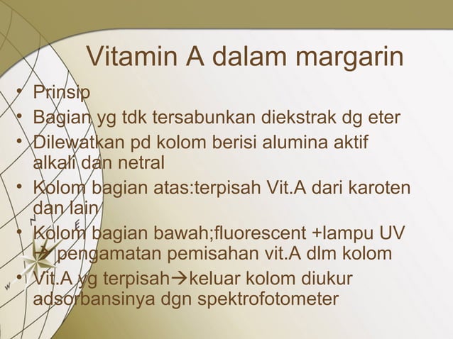 Analisis Vitamin | PPT
