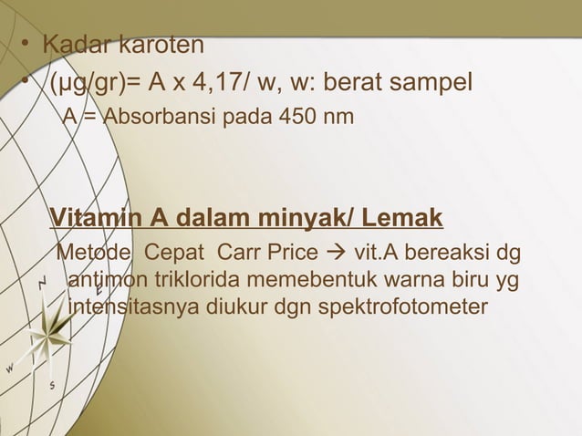 Analisis Vitamin | PPT