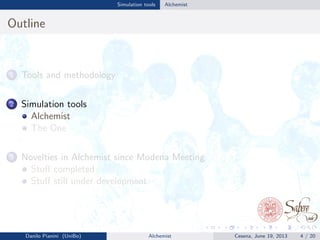 SAPERE Analysis tools | PPT