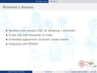 SAPERE Analysis tools | PPT
