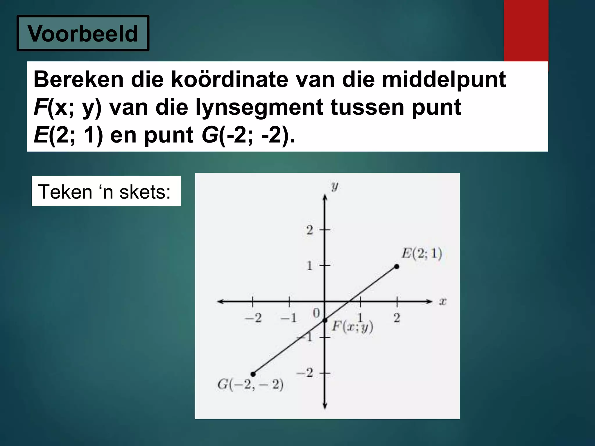 Analitiese meetkunde | PPTX