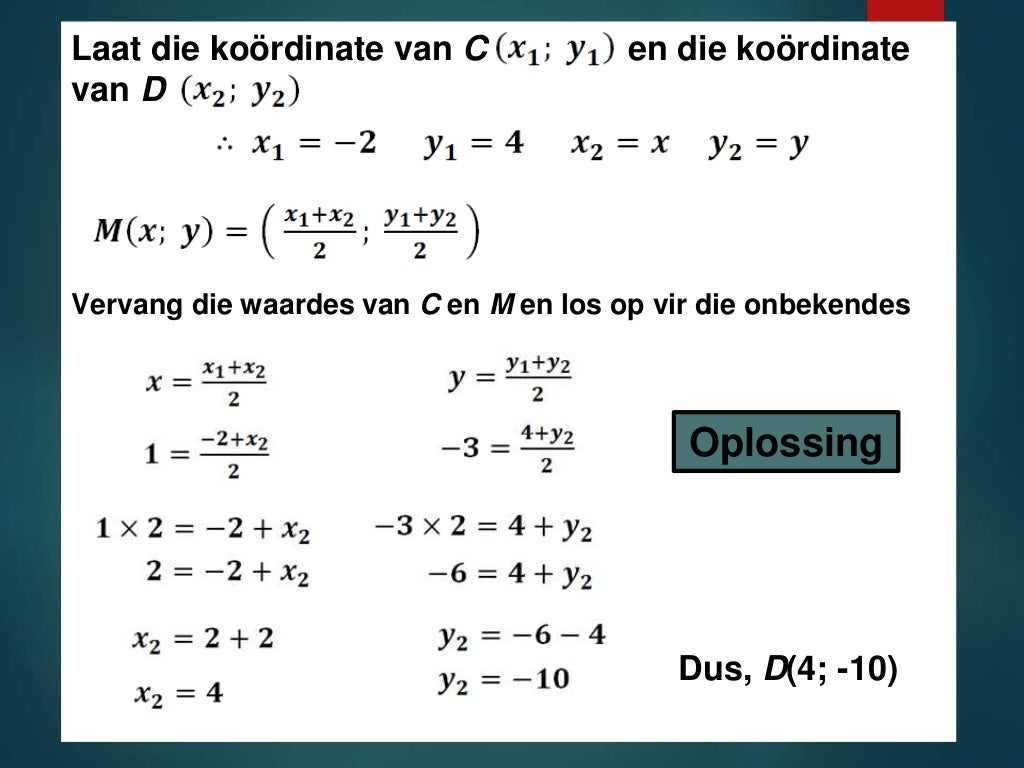 Analitiese meetkunde