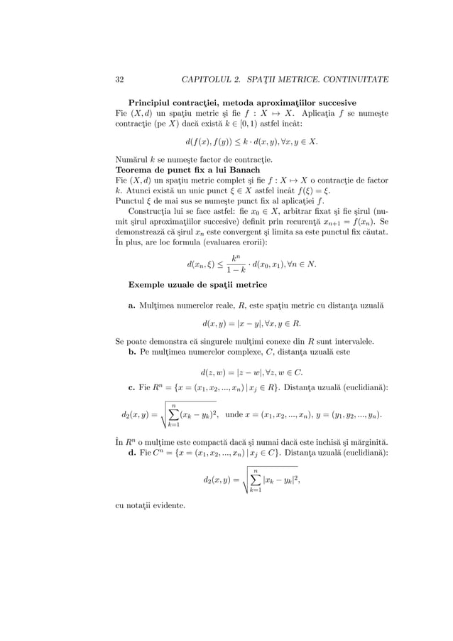 Analiza matematica-mircea-olteanu | PDF