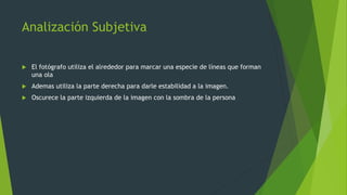 Analización de una imagen | PPTX