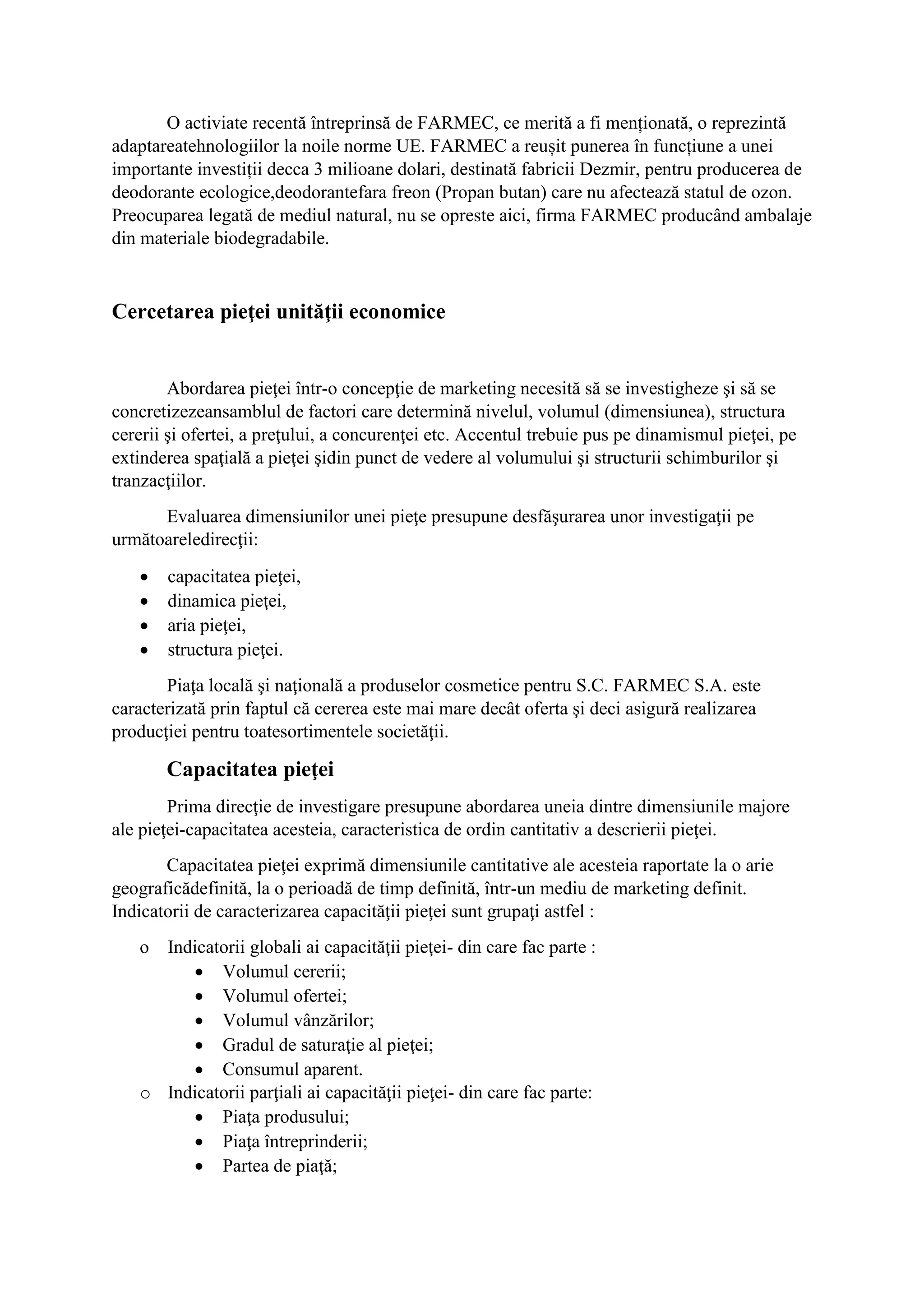 Analiza concurentei pe piata a cosmeticelor farmec.docx