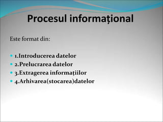Analiza informaiei | PPT