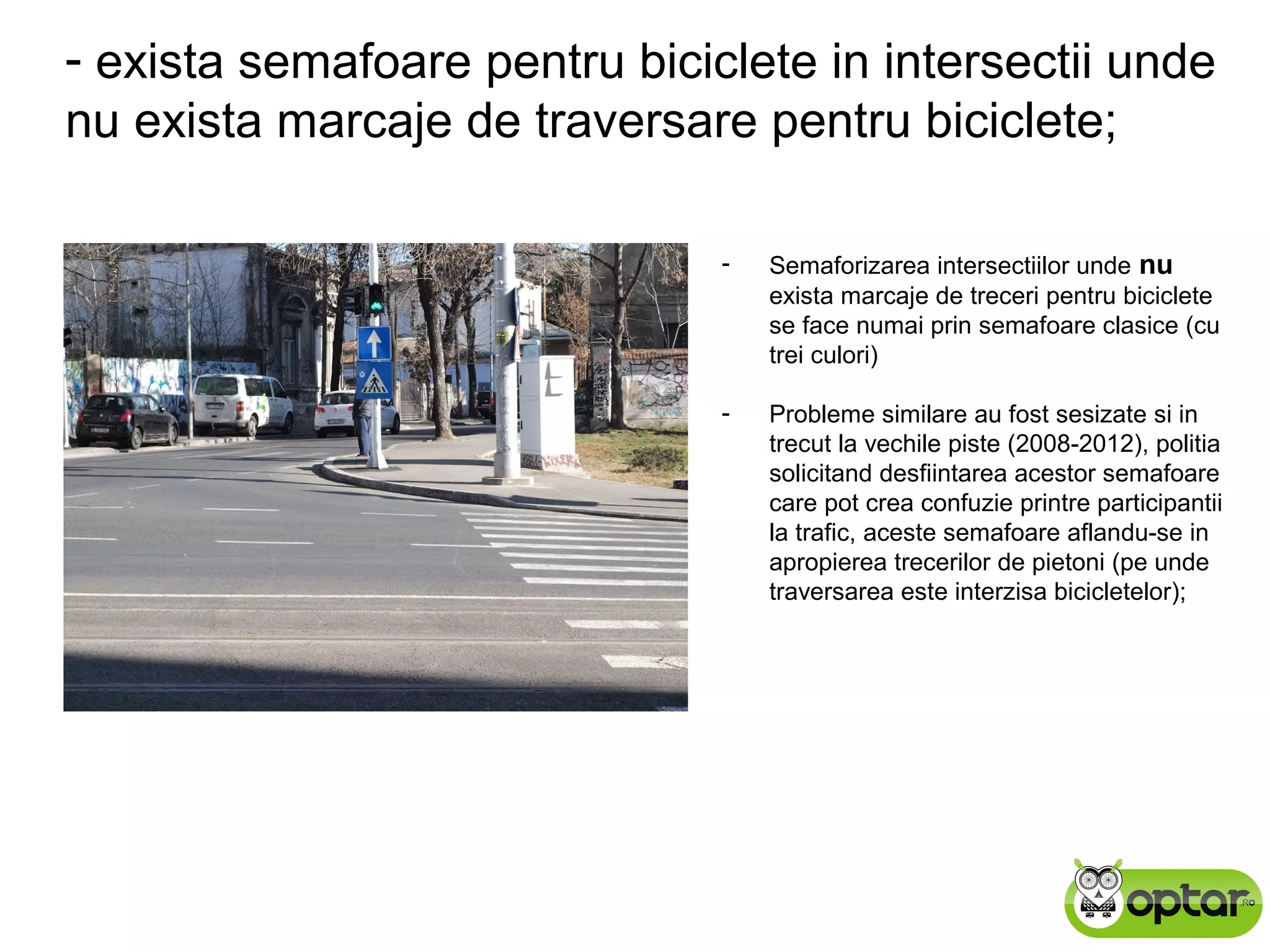 Analiza infrastructurii pentru biciclete buzesti | PPT