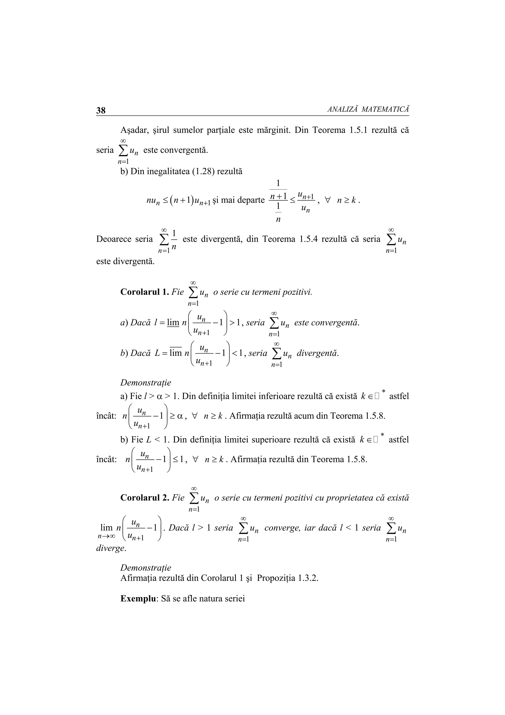 Analiza matematica | PDF