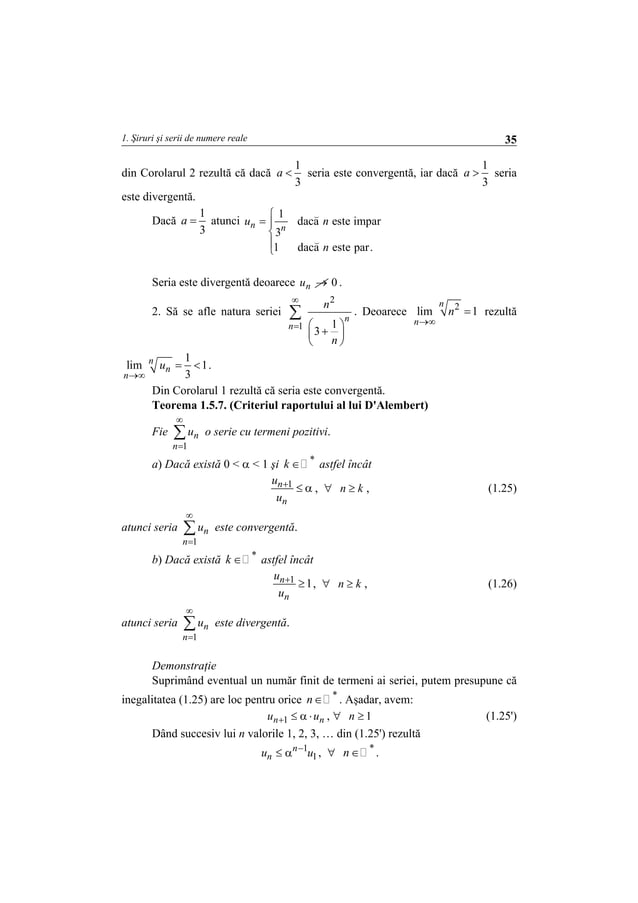 Analiza matematica | PDF