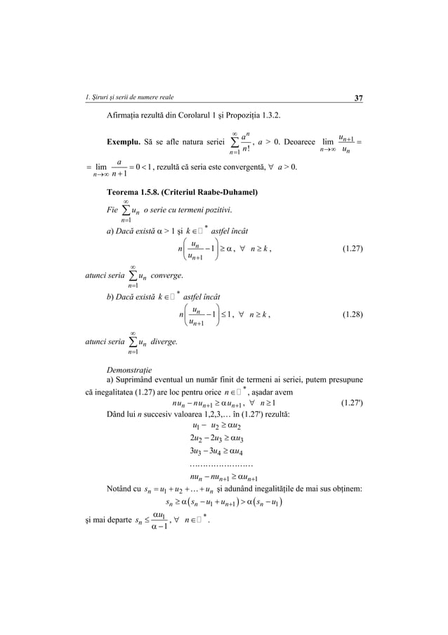 Analiza matematica | PDF