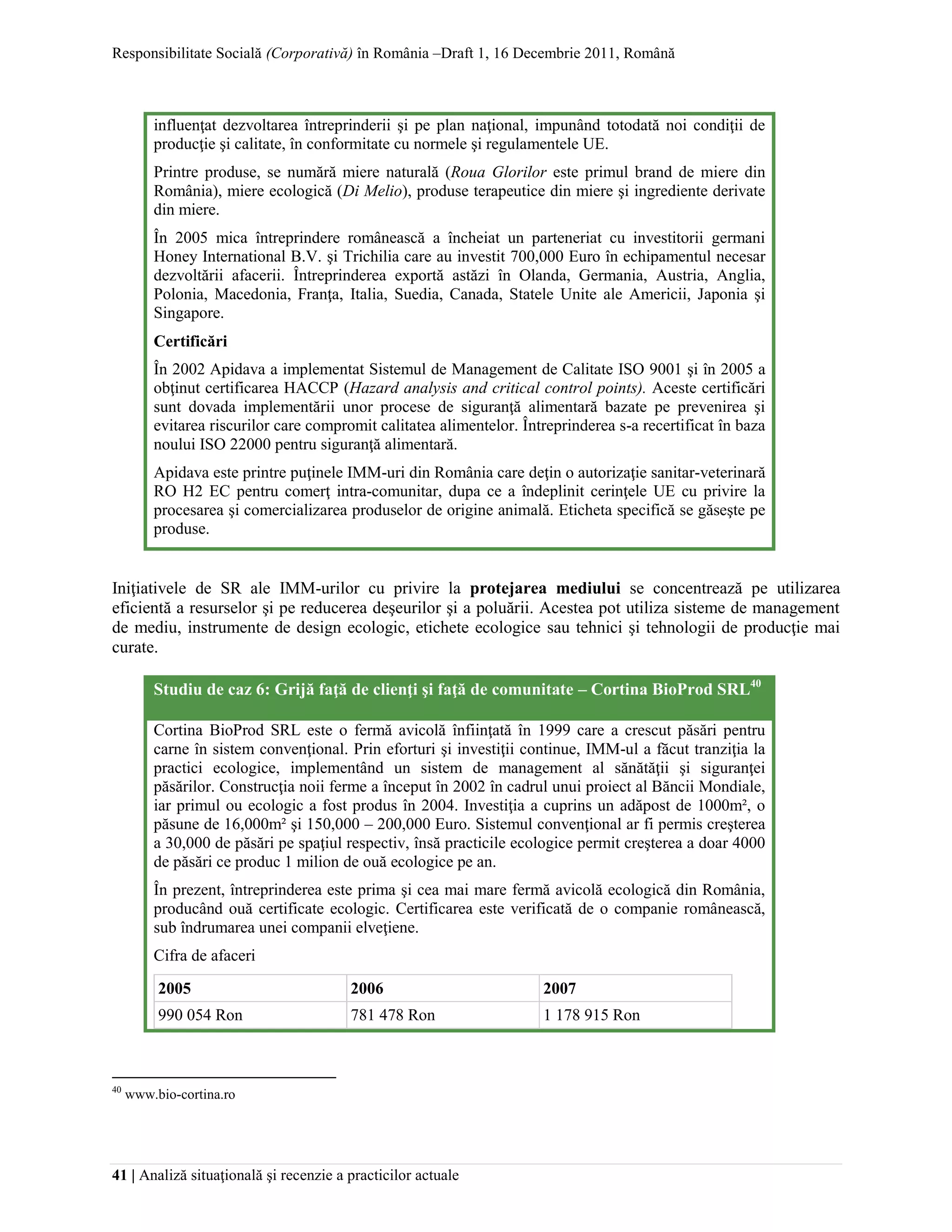 Analiza situatiei rsc in romania | PDF