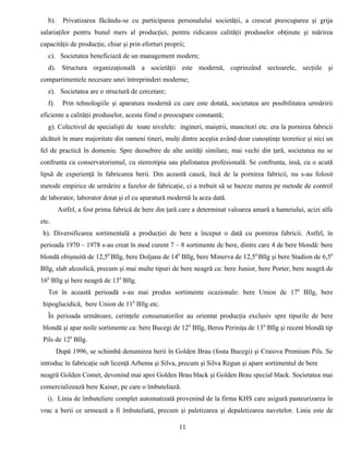Analiza Swot A S C Bere Craiova S A | DOC