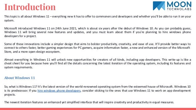 An All-Inclusive Guide To Windows 11 And Everything It Brings To The ...