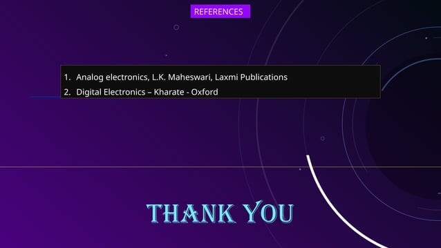 Analog And Digital Electronics Oscillator Pptx