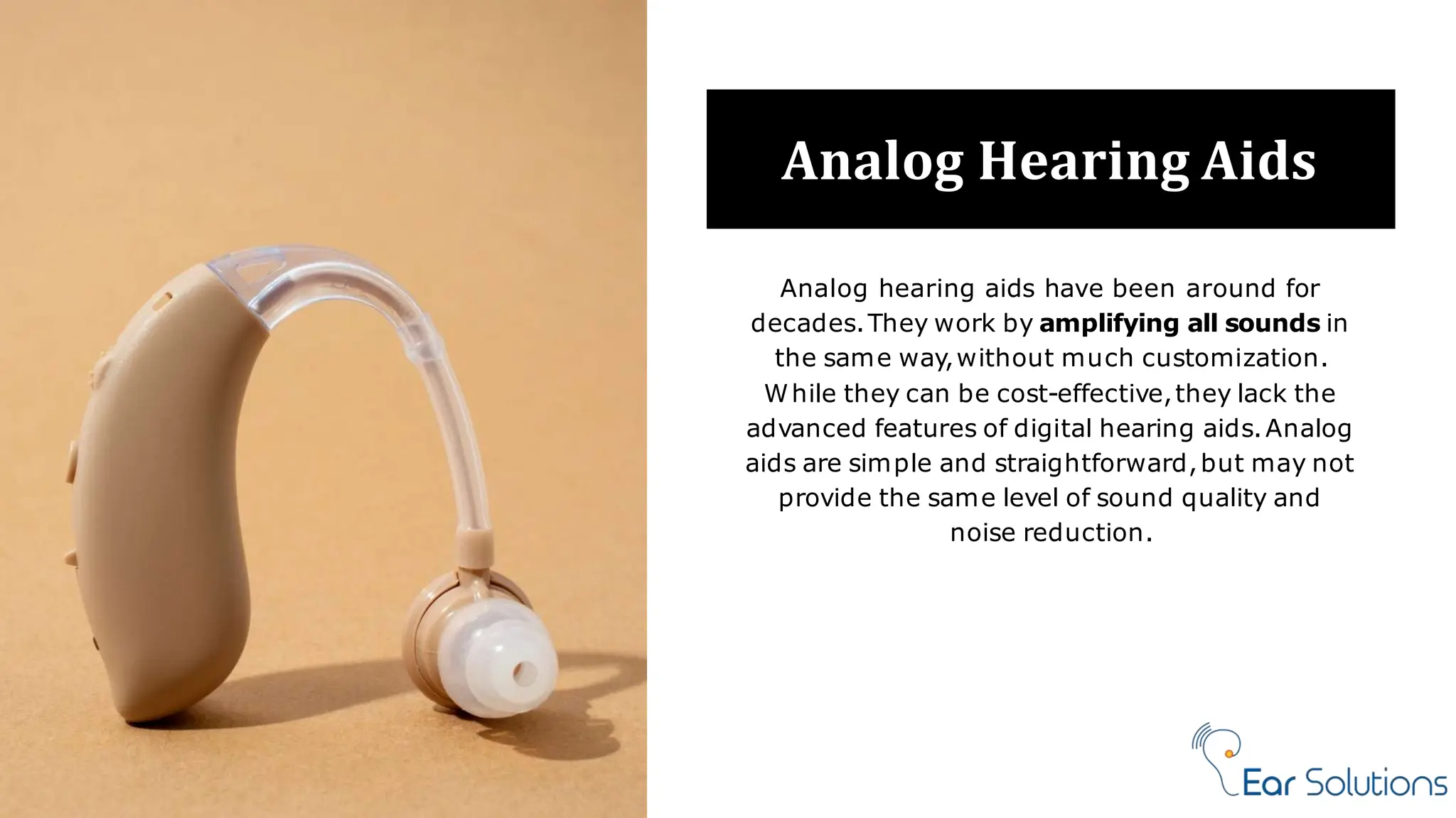 Analog vs. Digital Hearing Aids: Navigating the Choice | PPTX