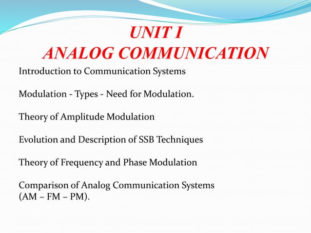 Analog And Digital Communication Pptx