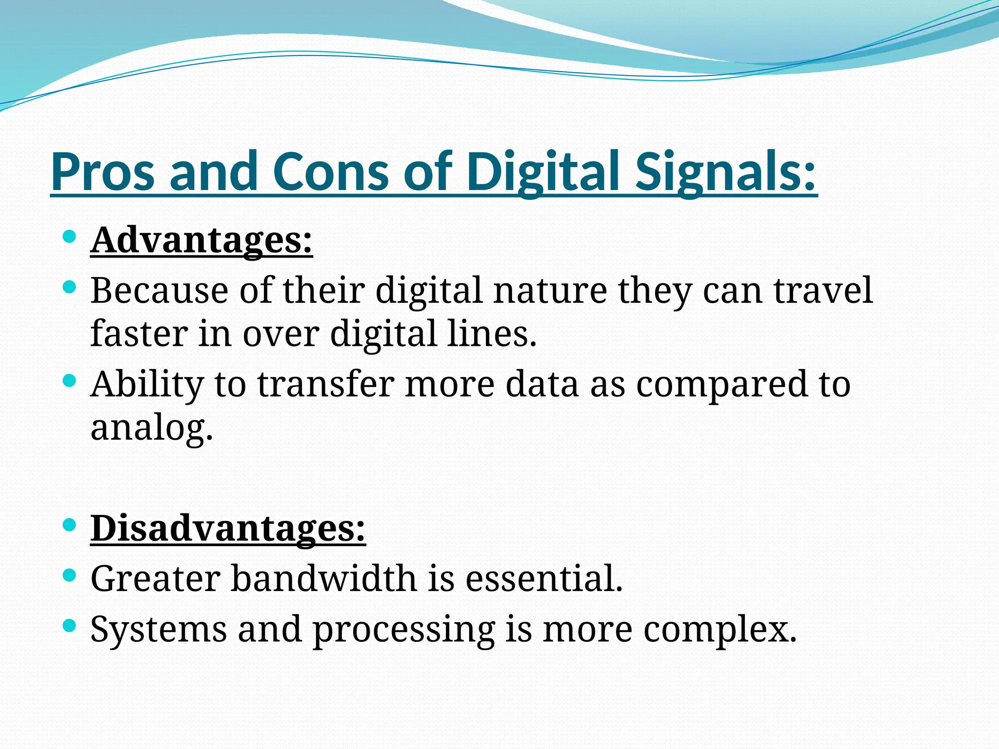 Data communication analog and Digital signals.pptx