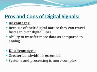 Data communication analog and Digital signals.pptx