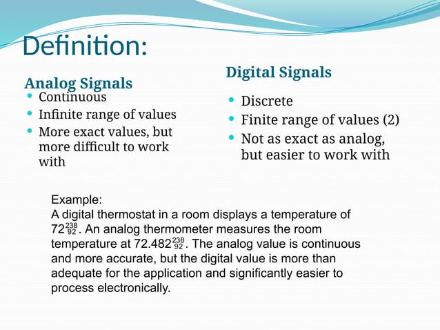 Data communication analog and Digital signals.pptx | Free Download