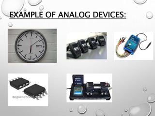Analog and Digital Signals | PPTX | Digital Audio | Computer Software ...