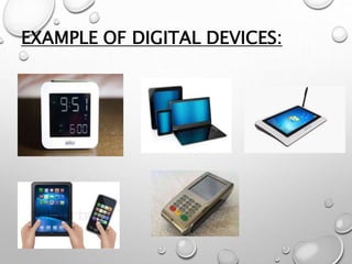Analog and Digital Signals | PPTX