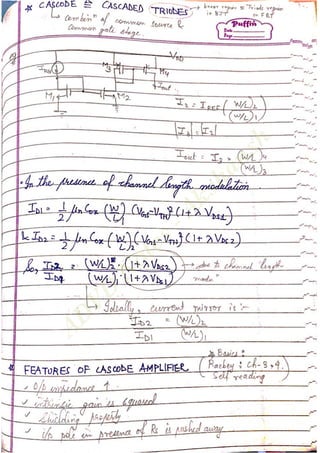 Analog and Digital VLSI Design Notes - Akshansh | PDF