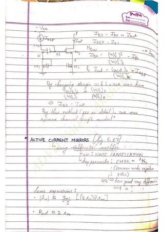 Analog and Digital VLSI Design Notes - Akshansh | PDF