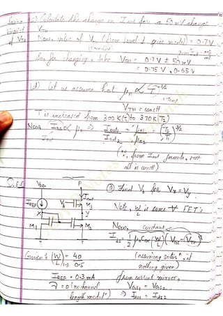 Analog and Digital VLSI Design Notes - Akshansh | PDF