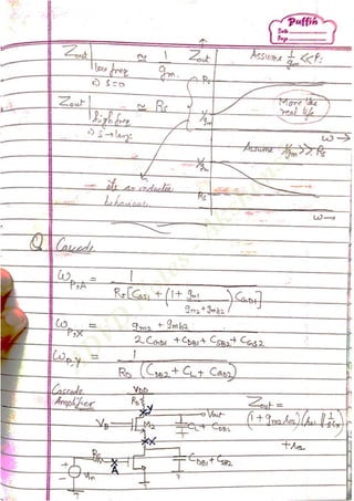 Analog and Digital VLSI Design Notes - Akshansh | PDF