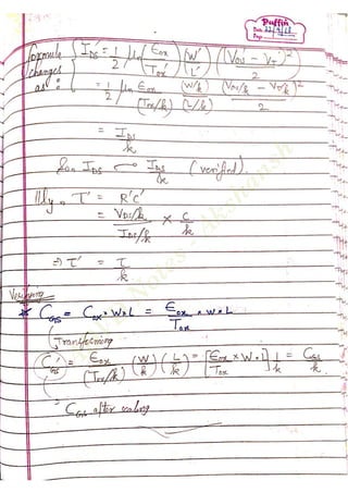 Analog and Digital VLSI Design Notes - Akshansh | PDF