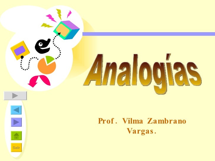 Analogias ejemplos con dibujos - Imagui