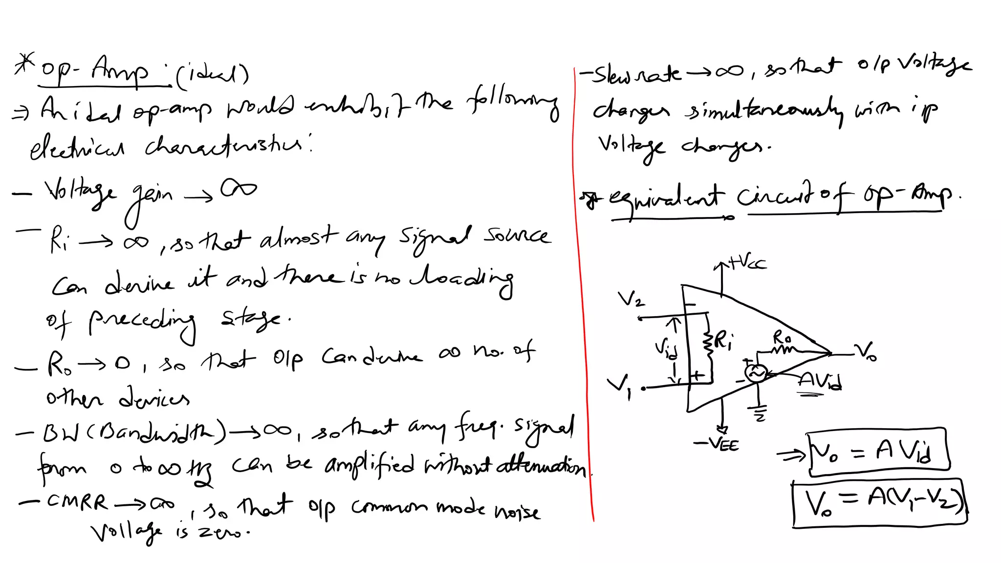 Analog circuits online unit 2, op-amp and its characteristics | PDF
