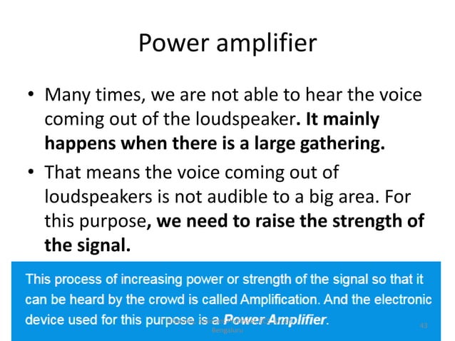 Feedback amplifiers, Power Amplifiers, Oscillators | PPTX