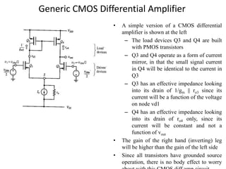 Analog CMOS design | PPT