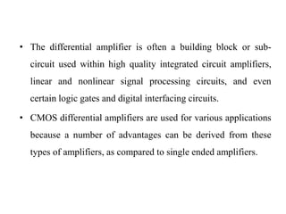 Analog CMOS design | PPT