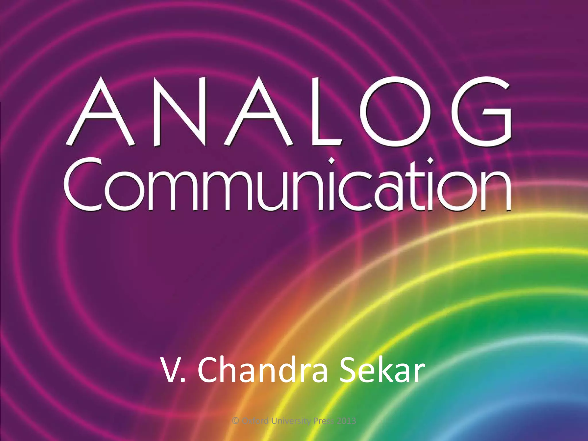 Analog communication | PDF