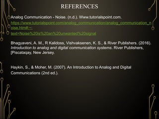 Analog Communication Performance underNoise .pptx
