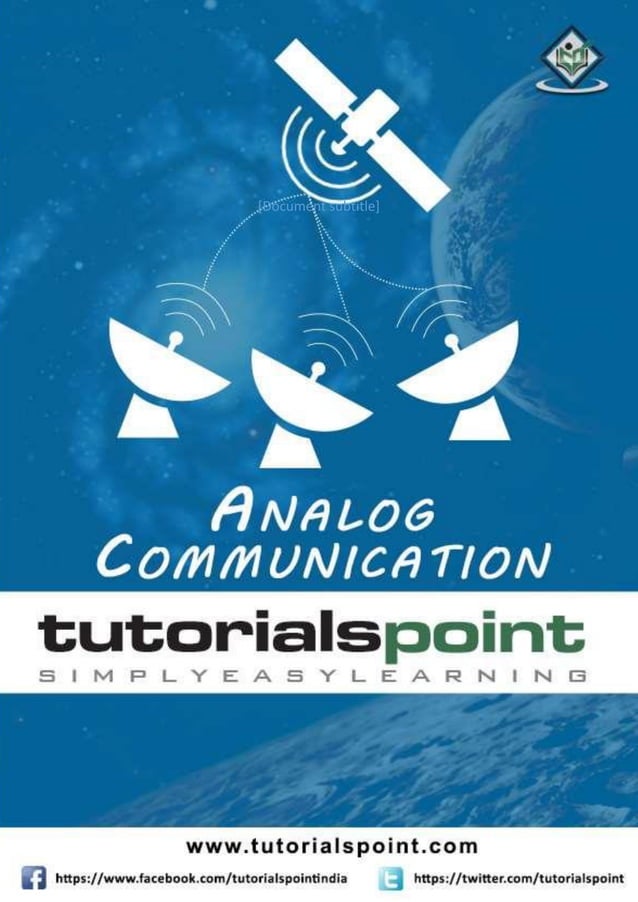 Analog communication tutorial | PDF | Technology & Computing