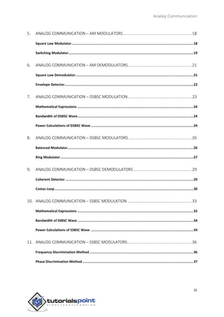 Analog communication tutorial | PDF