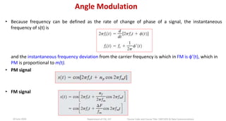 analog data to analog signal - data communication | PPTX