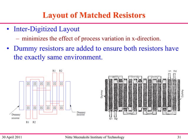 Analog Layout design | PDF