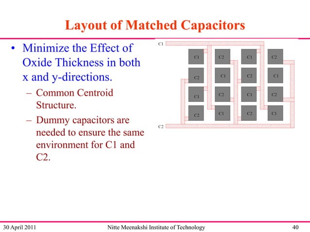 Analog Layout design | PDF