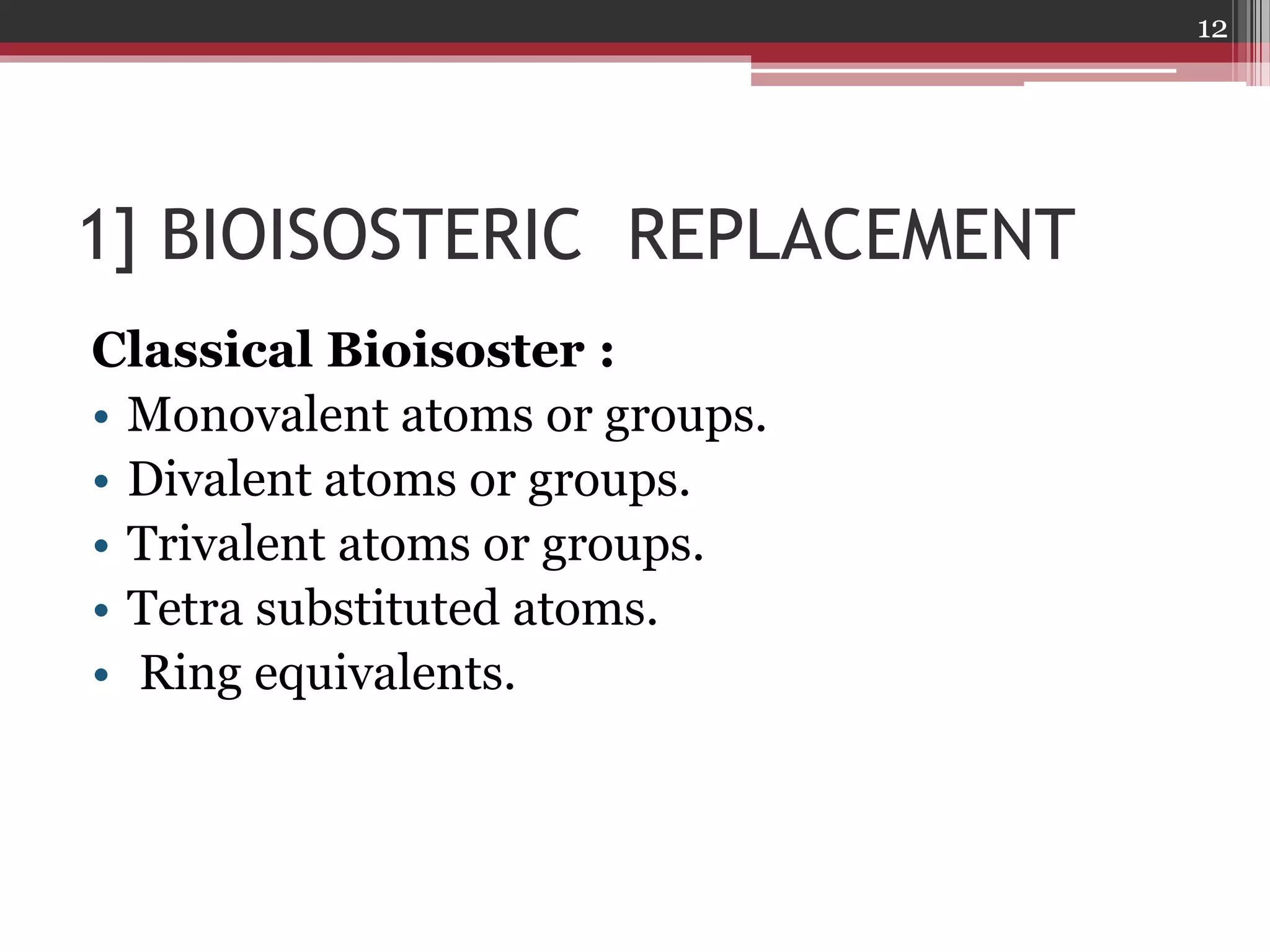 Analog design medicinal chemistry | PPTX