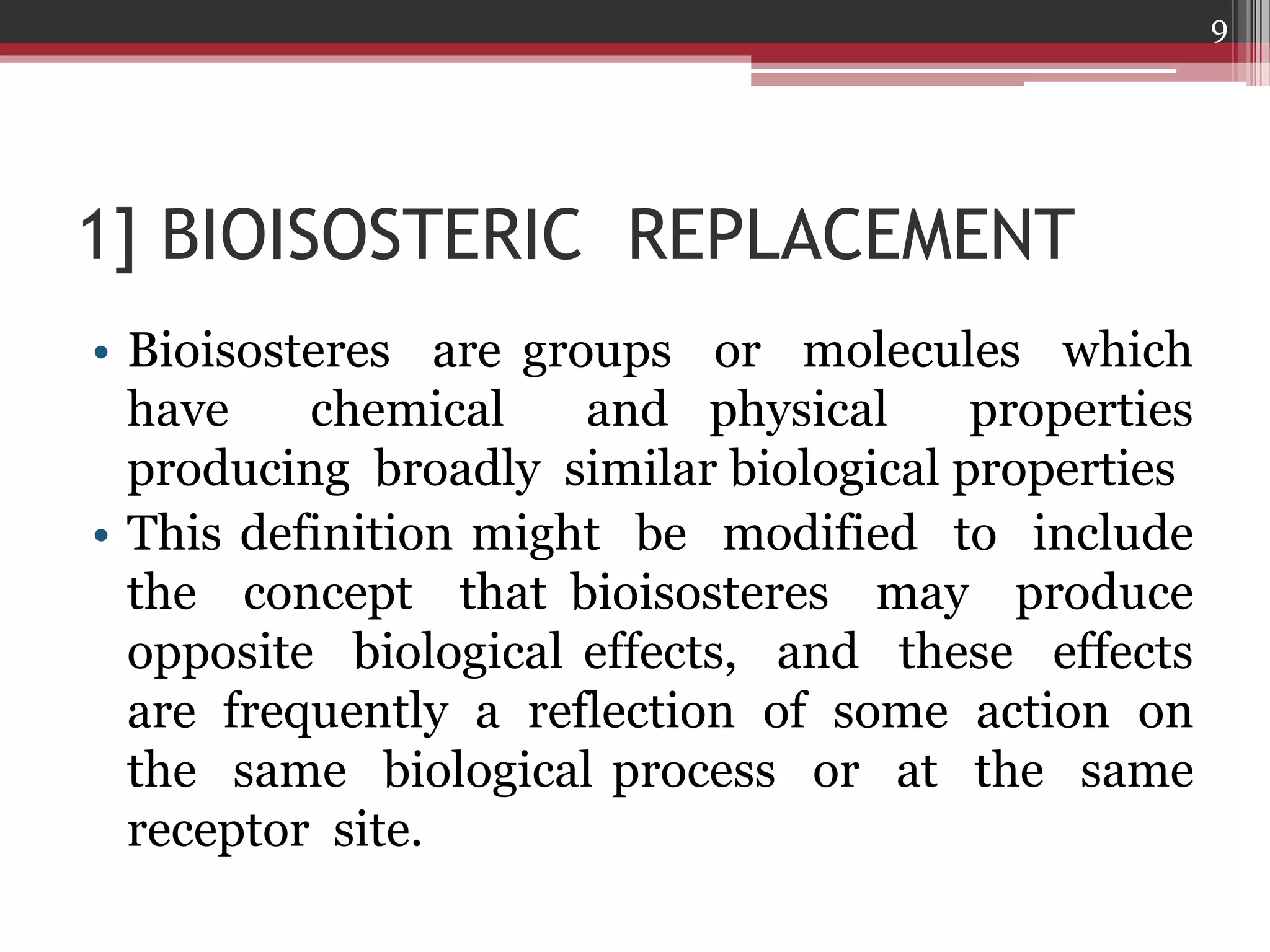Analog design medicinal chemistry | PPTX