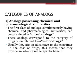 Analog design medicinal chemistry | PPTX