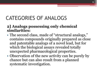 Analog design medicinal chemistry | PPTX