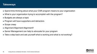 Analog Devices CASE STUDY: Robots for the Win! Building a Successful STEM Partnership with FIRST ...